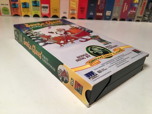 Santa Claus' First Christmas/Silent Night VHS Family Animation Double ...