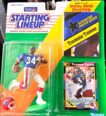 NFL Starting Lineups from 1992, See detailed list in Description Field ...