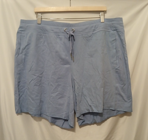 Calvin Klein Performance Gym Shorts Sz 3X Blue Drawstring Lightweight ...
