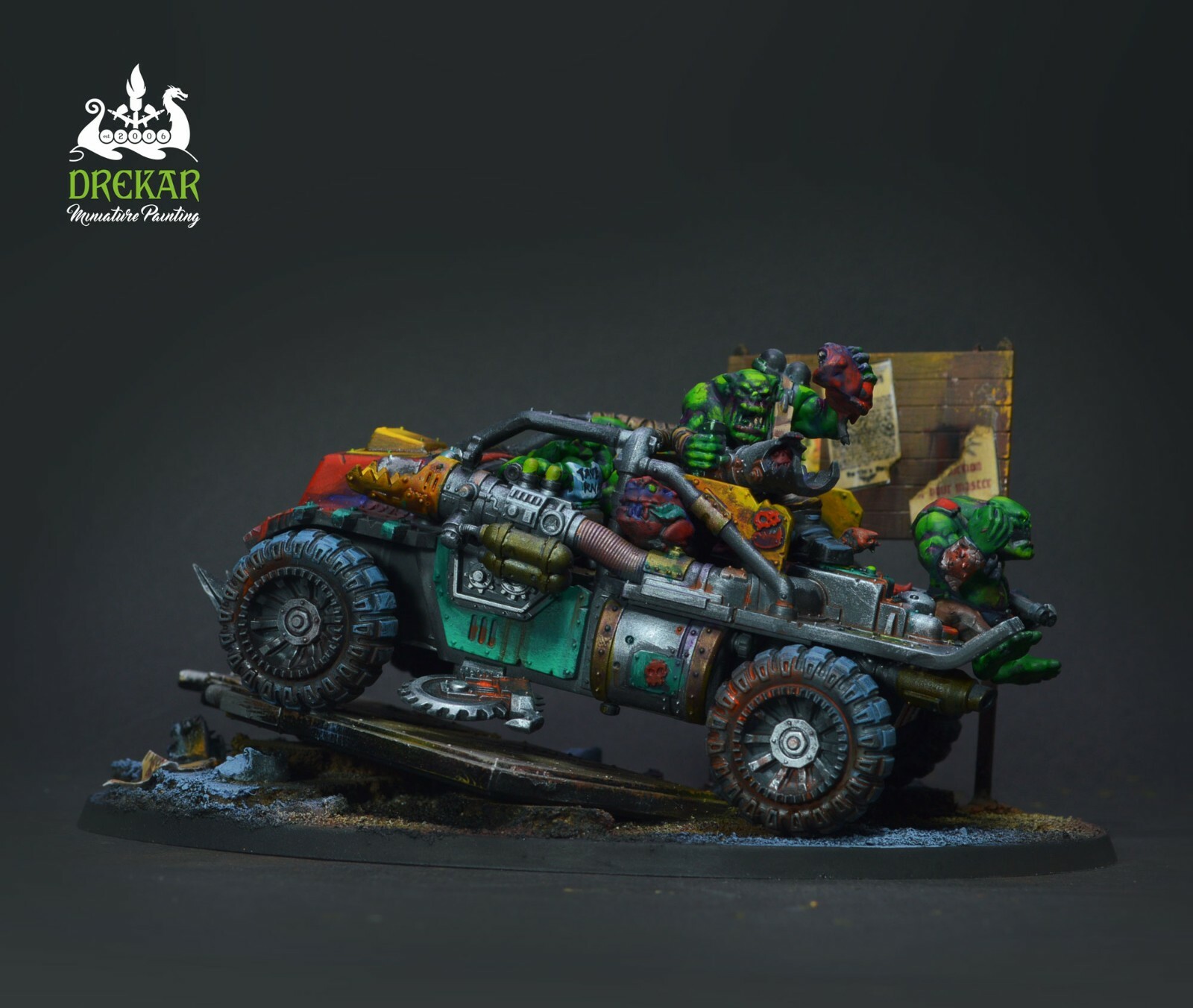 Rukkatrukk Squigbuggy Orks warhammer 40K ** COMMISSION ** painting | eBay