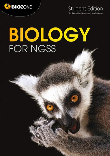 BIOZONE Biology for NGSS (2nd Ed) Student Workbook by Tracey Greenwood ...
