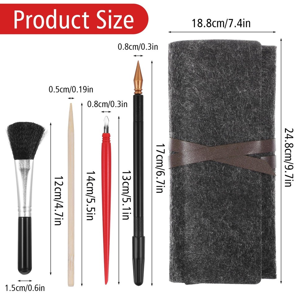 14 Pcs Scratch Art Tools Scratching Drawing Tool Set Including Tools ...