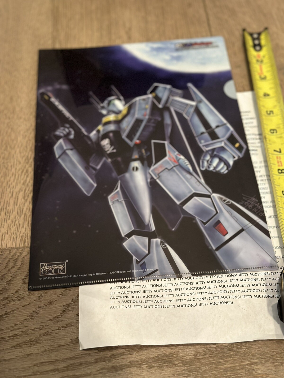 Macross Robotech Vf-1S Kitzconcept File Folder Paper Holder Organizer ...