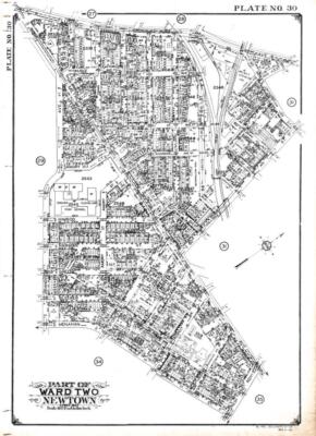 1929 BELCHER HYDE ATLAS OF QUEENS, NYC-MAP-RIDGEWOOD-MASPETH-PL 30 ...