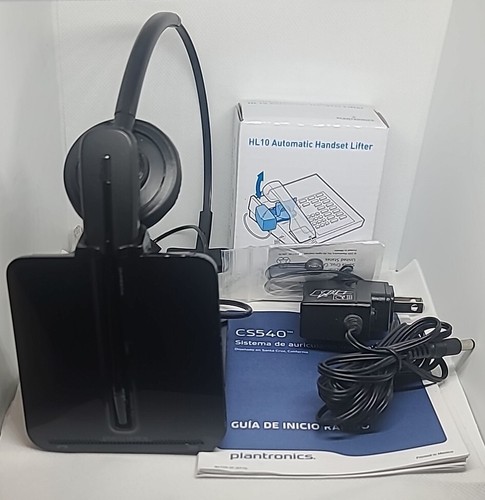 Plantronics CS540 Wireless Headset - Black 121227817339 | eBay