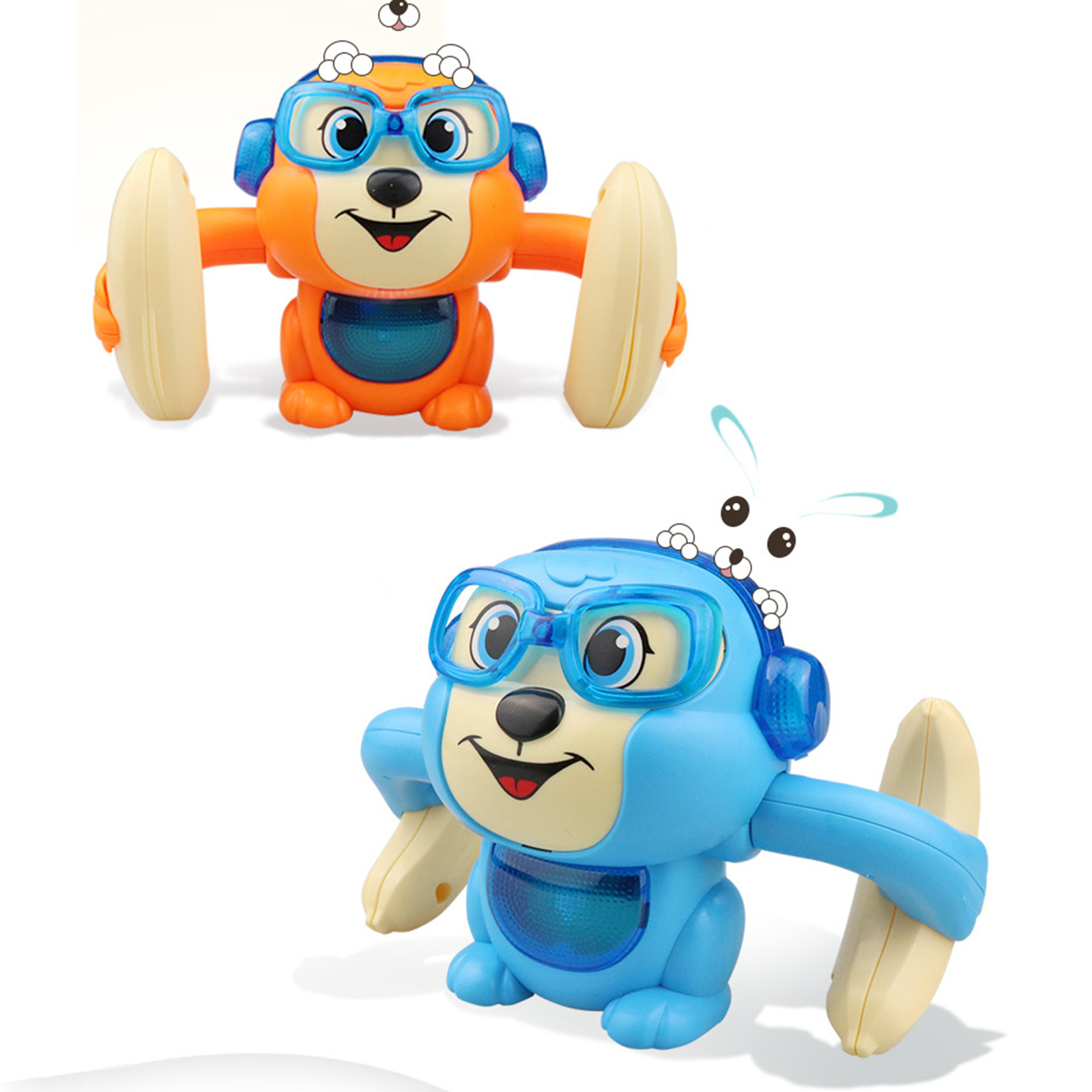 Flipping Toy Music Effect Interactive Electric Flipping Dancing Monkey ...