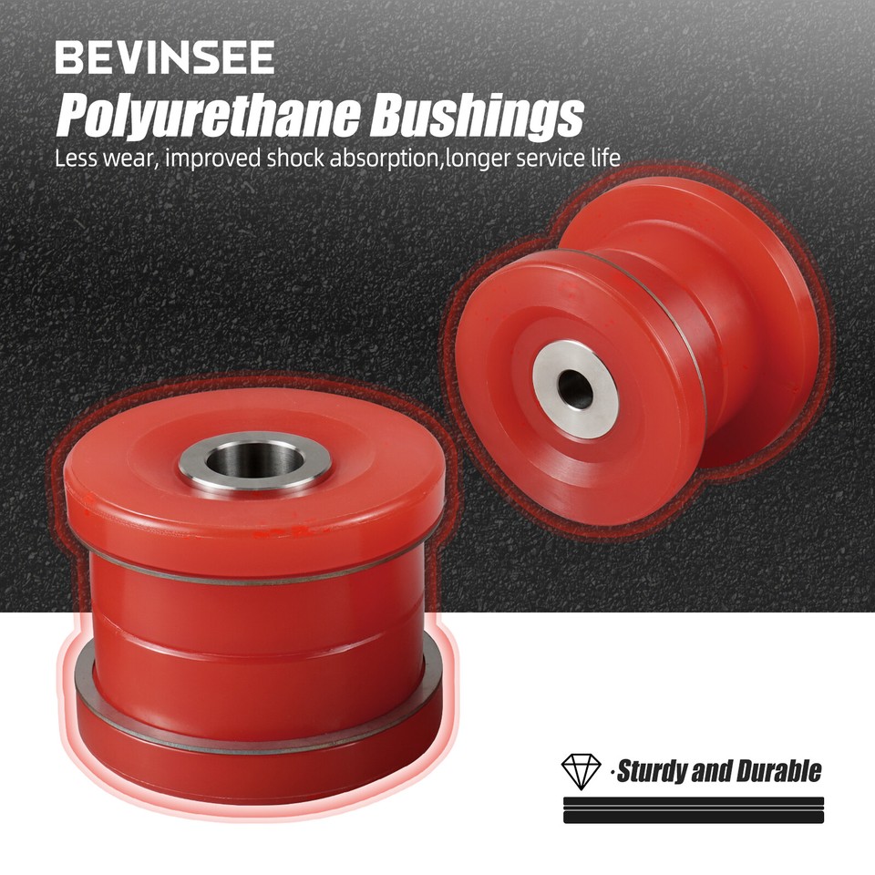 Rear Subframe Poly Bushings For BMW E46 323i 325i 325Ci 325xi 328i 330i ...
