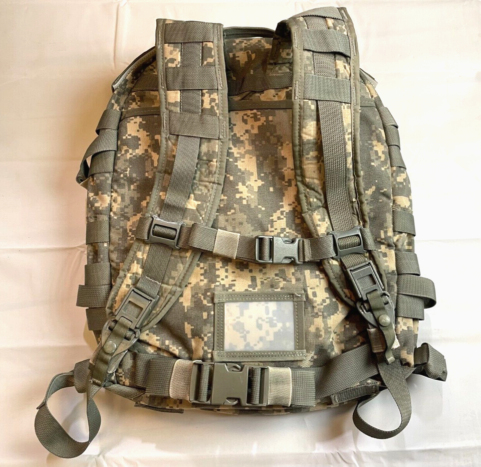 US MILITARY ACU MOLLE II ASSAULT PACK W/STIFFENER 3 DAY BACKPACK VGC | eBay