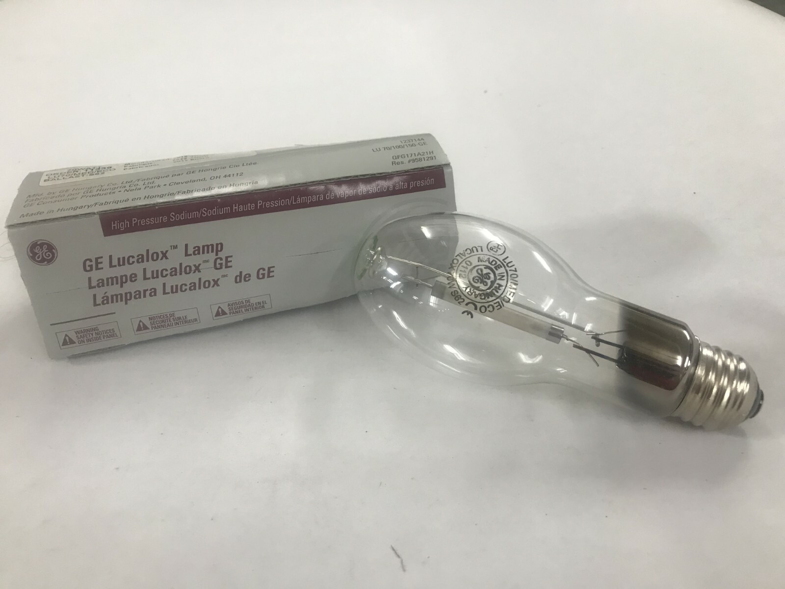 GE Lucalox lamp 11339 LU70/MED/ECO ballast S62 | eBay
