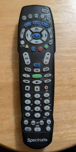 Spectrum Time Warned Cable Remote Control RC 122 Original OEM Tested ...