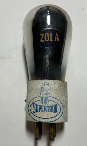 Rare Supertron 201-A White Ceramic Base - Tests Good | eBay