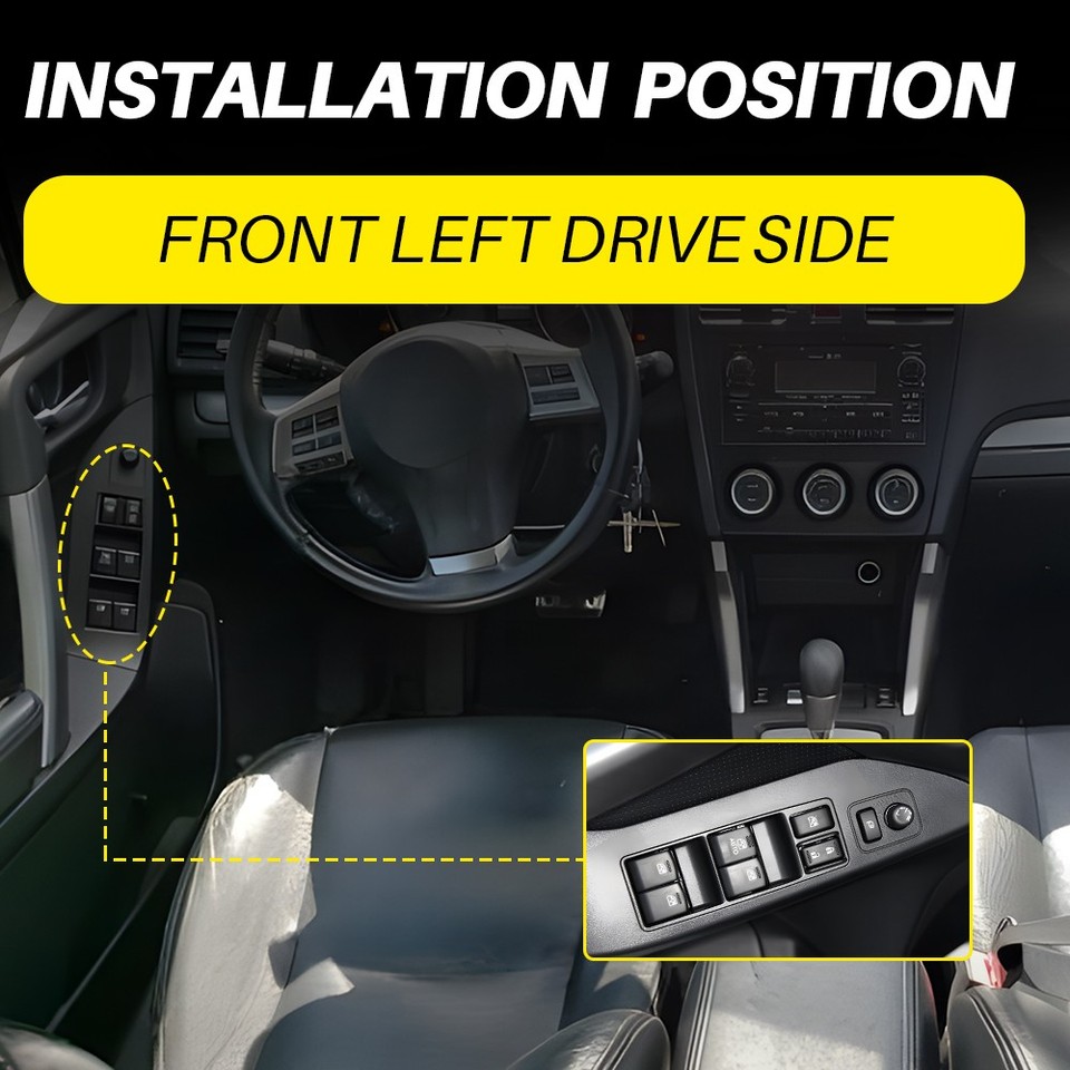 83071-SG040 POWER WINDOW SWITCH WINDOW MAIN SWITCH FITS SUBARU FORESTER ...