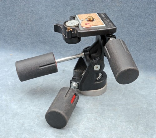 BOGEN 3030 HEAVY DUTY TRIPOD HEAD WITH QR PLATE | eBay