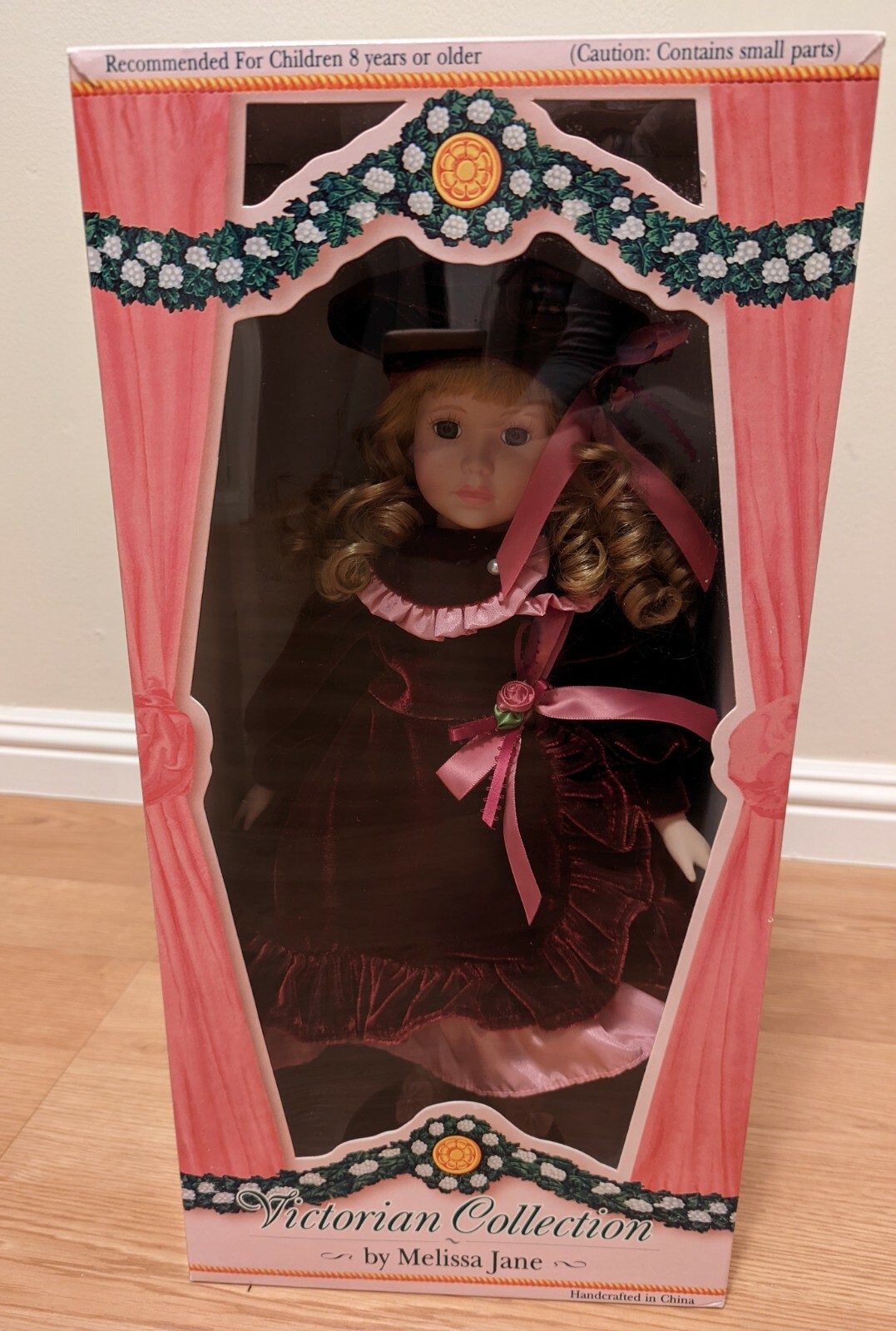 Victorian Collection Genuine Porcelain Doll by Melissa Jane 1994 ...