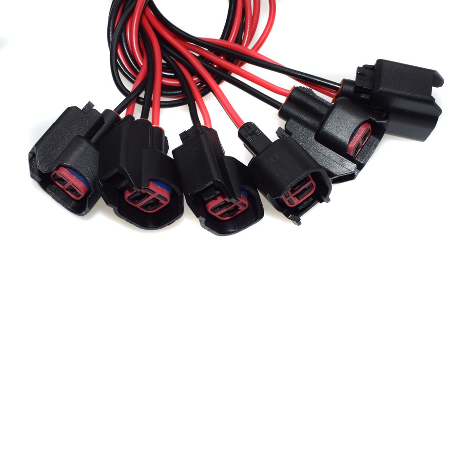 6PCS Fuel Injector Connector Wiring Clip FOR EV6 EV14 Pigtail Cut ...