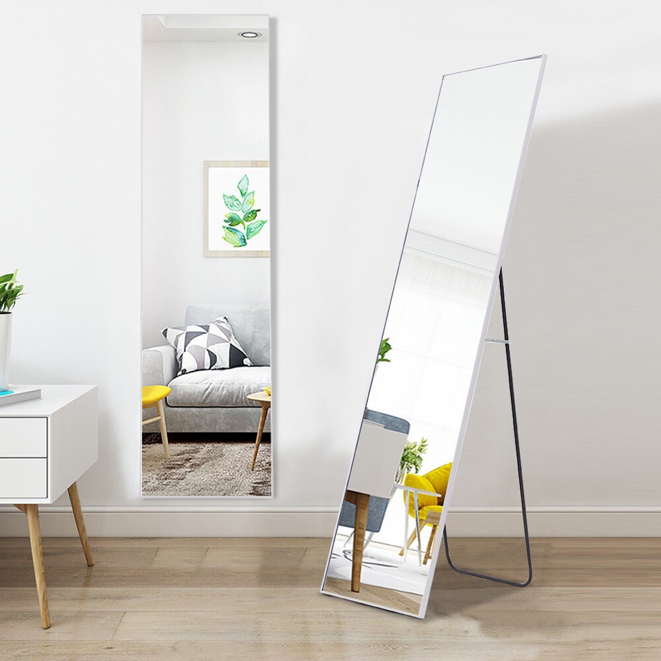 5ft Free Standing Dressing Mirror Floor Standing/Wall Mounted Full ...
