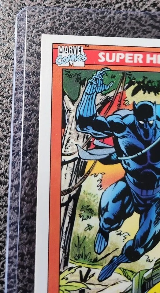 1990 Impel Marvel Universe Black Panther Super Heroes #20 Rookie SP ...