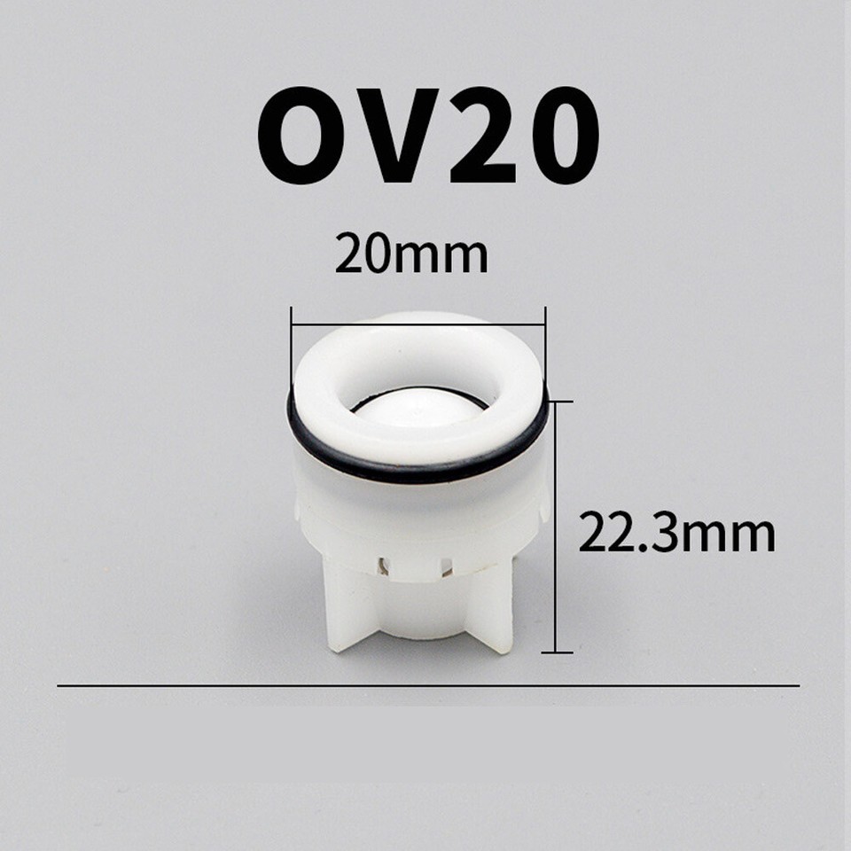 5/10/20pcs Plastic Insert Check Valve 10mm-32mm Non-Return One Way ...