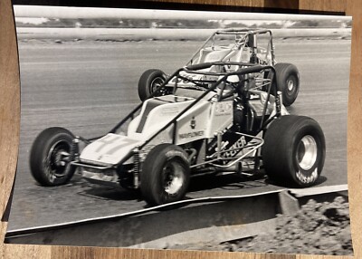USAC Race Photo, Jack Hewitt and Jim Keeker at DuQuoin IL 1993, 5x7 | eBay