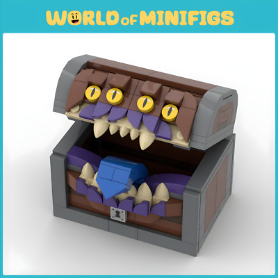 LEGO Dungeons & Dragons- Mimic Dice Box - MOC REPLICA | eBay