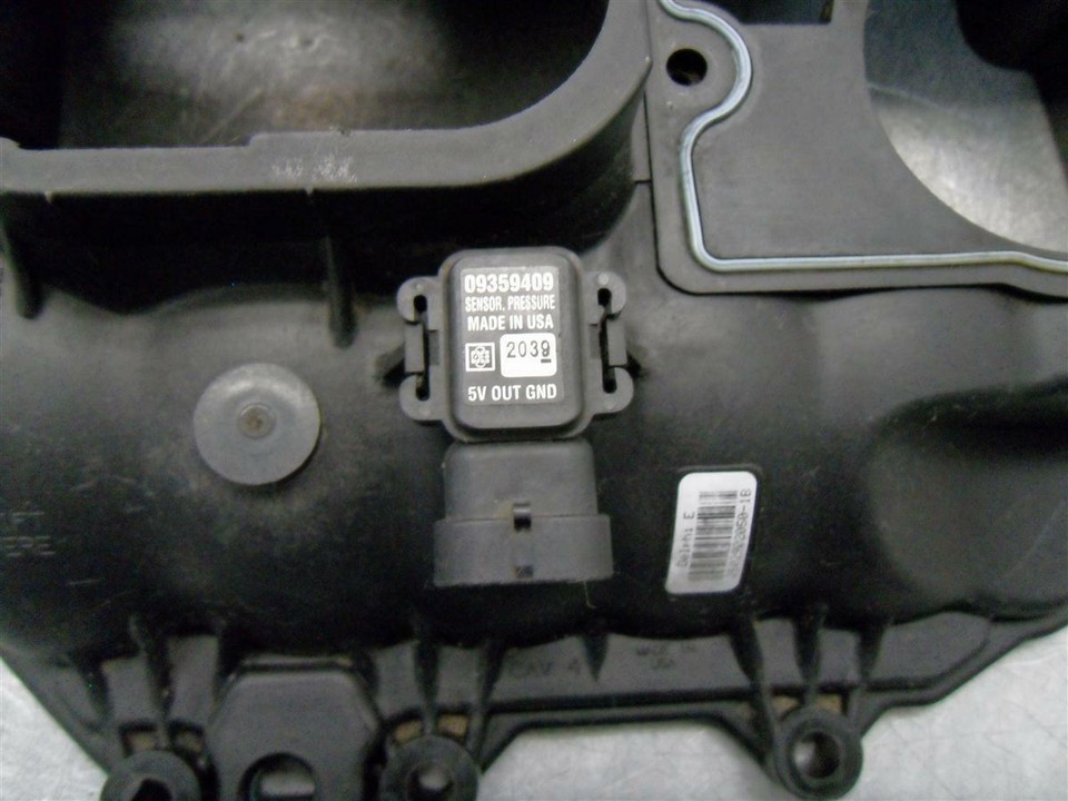 96-05 S10 BLAZER 4.3L UPPER INTAKE MANIFOLD VORTEC PLASTIC PLENUM OEM ...