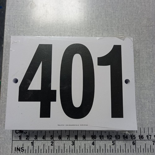 Sporting Sports Competitor Competition Numbers Dog Ring Numbers Card ...