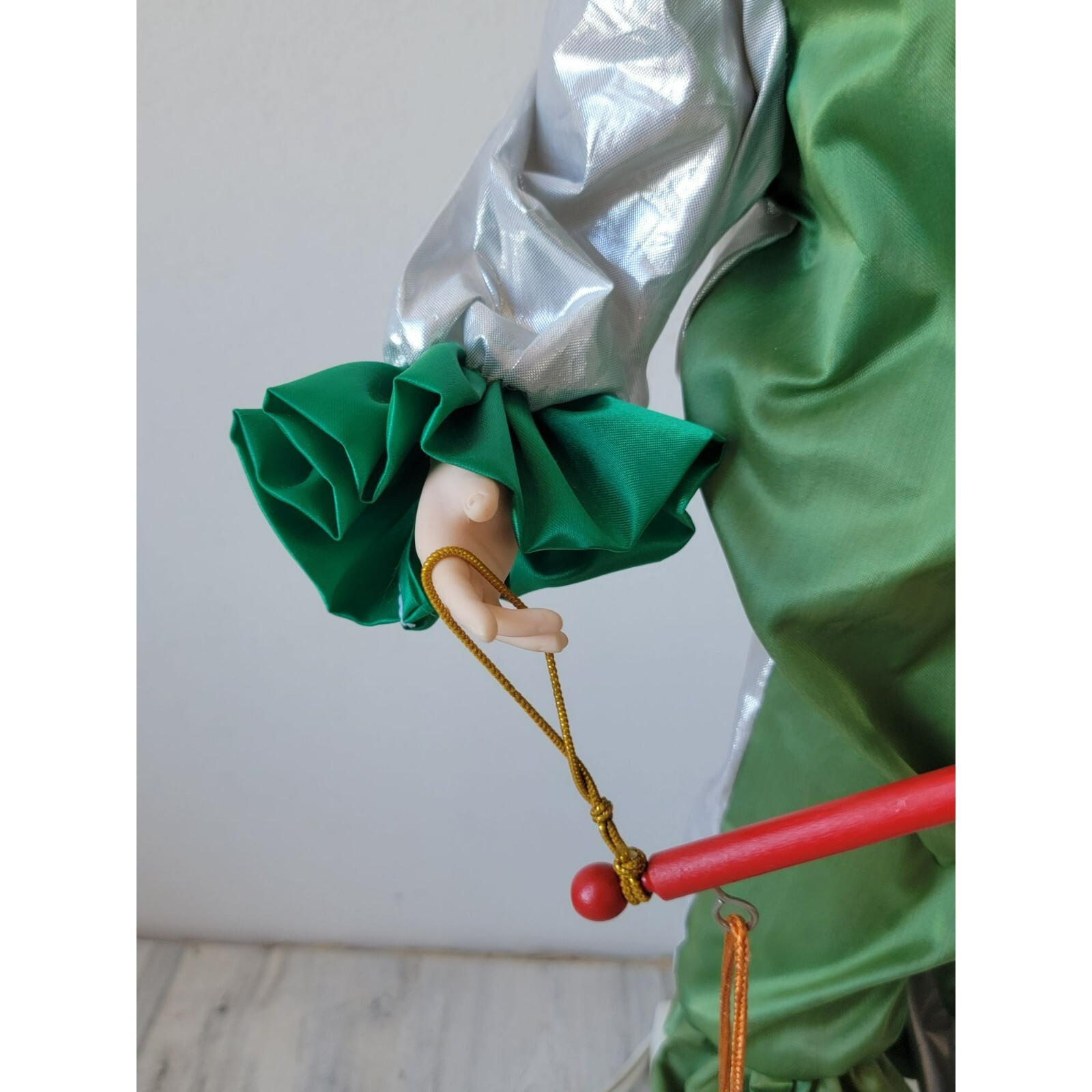 Telco marionette clown elf puppet animated motionette Xmas | eBay