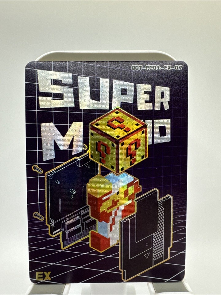 Family Computer Trading Cards Super Mario Bros Numbered /88 Case Hit ...