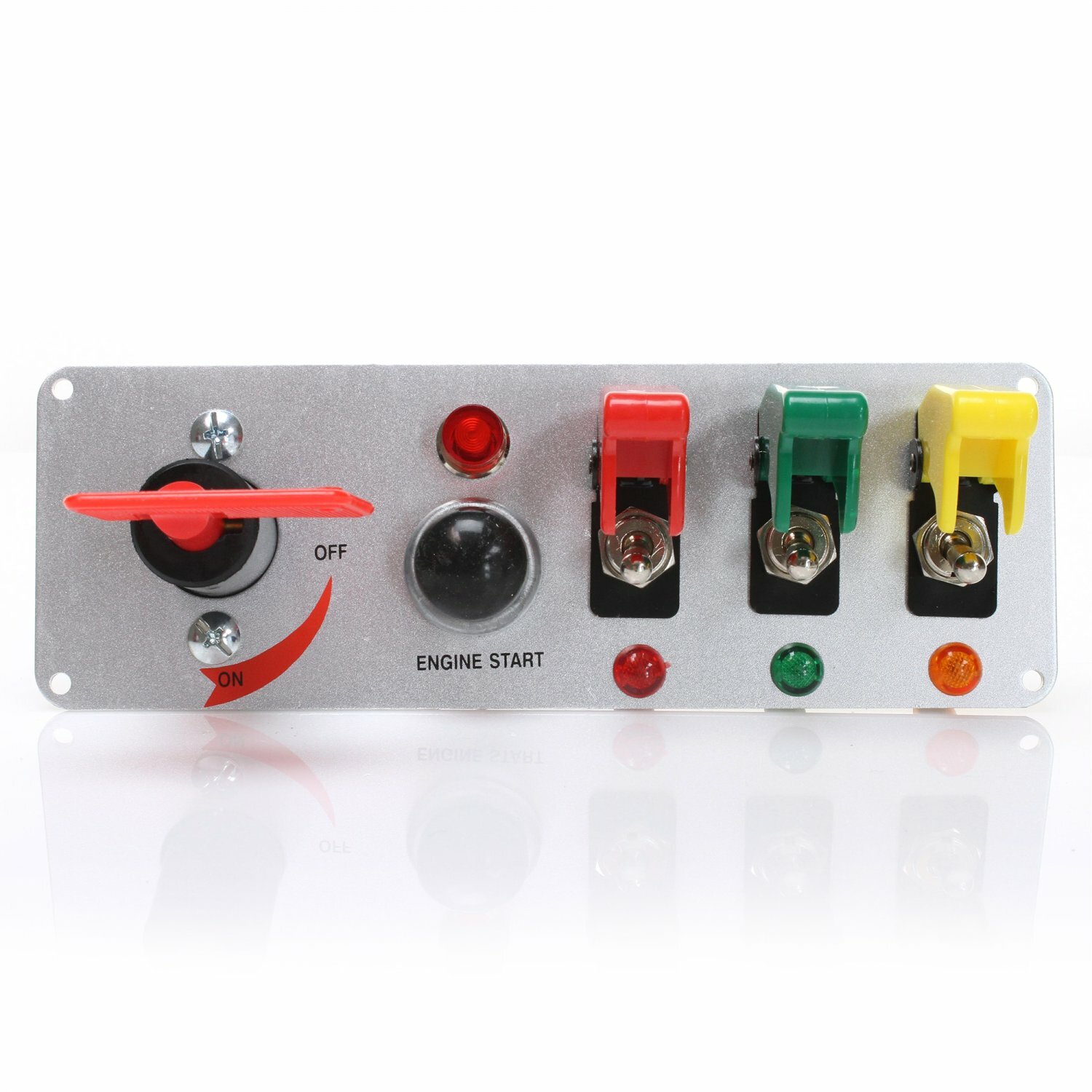 Race Switch Panel hot rods KICPANEL7 street muscle custom truck rat hot ...