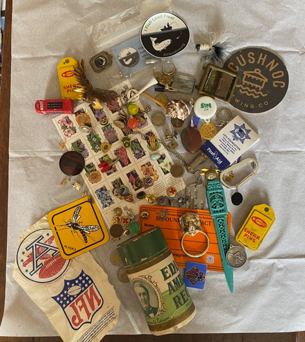 Junk drawer lot, Pins, stamps, edison amber box, 1 pd 7 oz, miscellaneous things | eBay