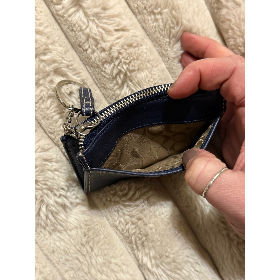 Coach Keychain Wallet Coin Purse Zippered | eBay UK