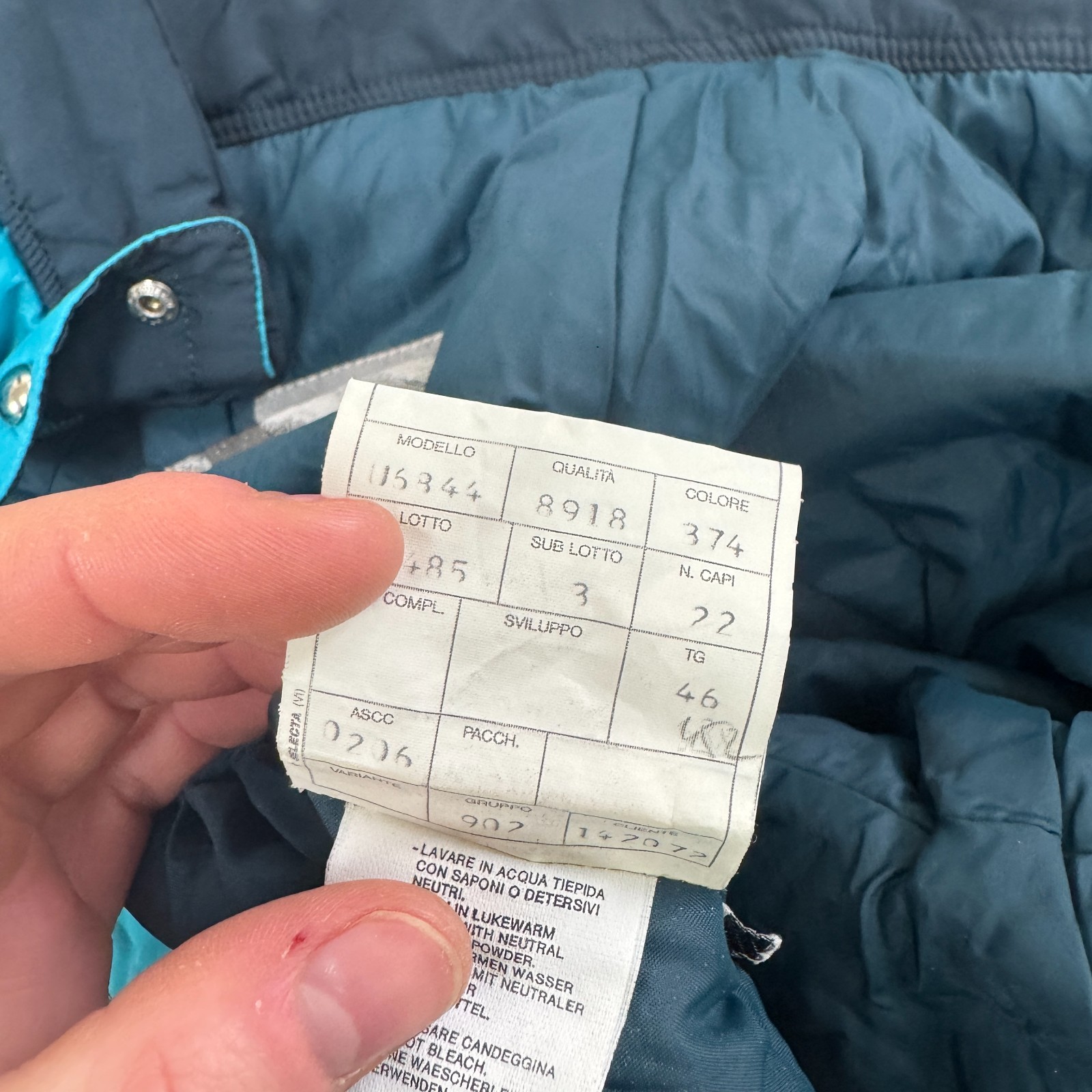 Vintage Belfe Ski Suit One Piece Snow 90s Retro Winter Outdoor Blue ...