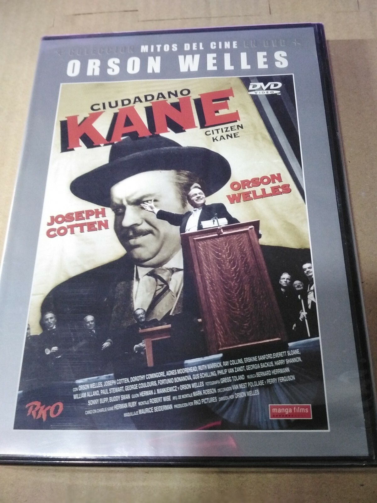 Abitanti Kane DVD Joseph Cotten Orson Welles | eBay