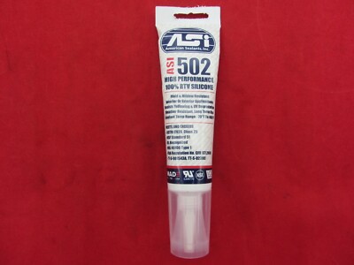 ASI # 502 SILICONE HIGH PERFORMANCE SEALANT ADHESIVE CLEAR FOOD GRADE 2 ...