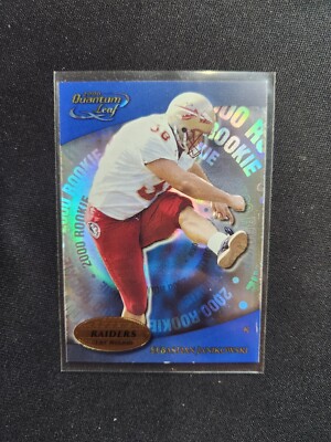 2000 Leaf Quantum Football Sebastian Janikowski RC #335 | eBay
