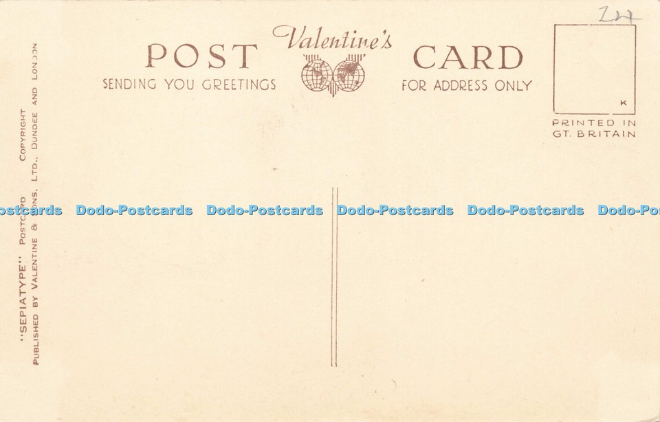 R596428 Barbican Alnwick Castle 9246 Sepiatype Valentines | eBay UK