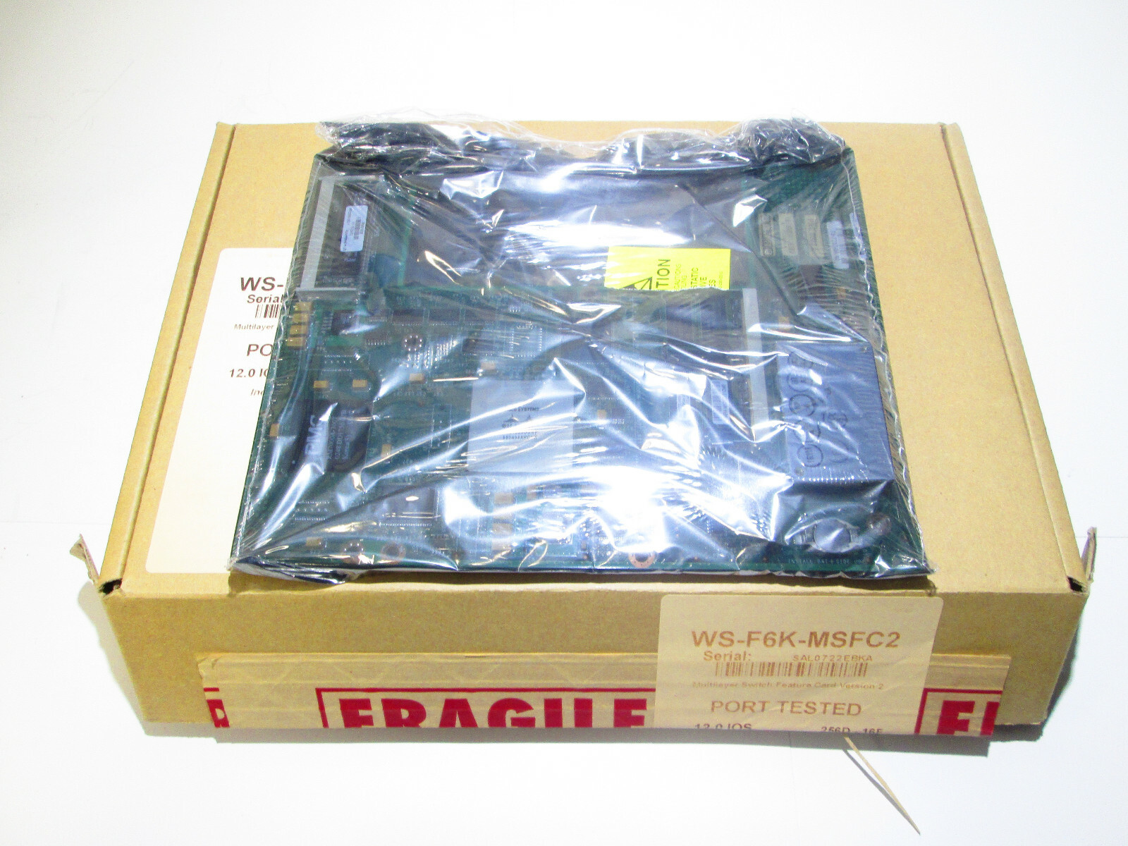 CISCO WS-F6K-MSFC2 Multilayer Switch Feature Card SUP32 w/ Mounts | eBay