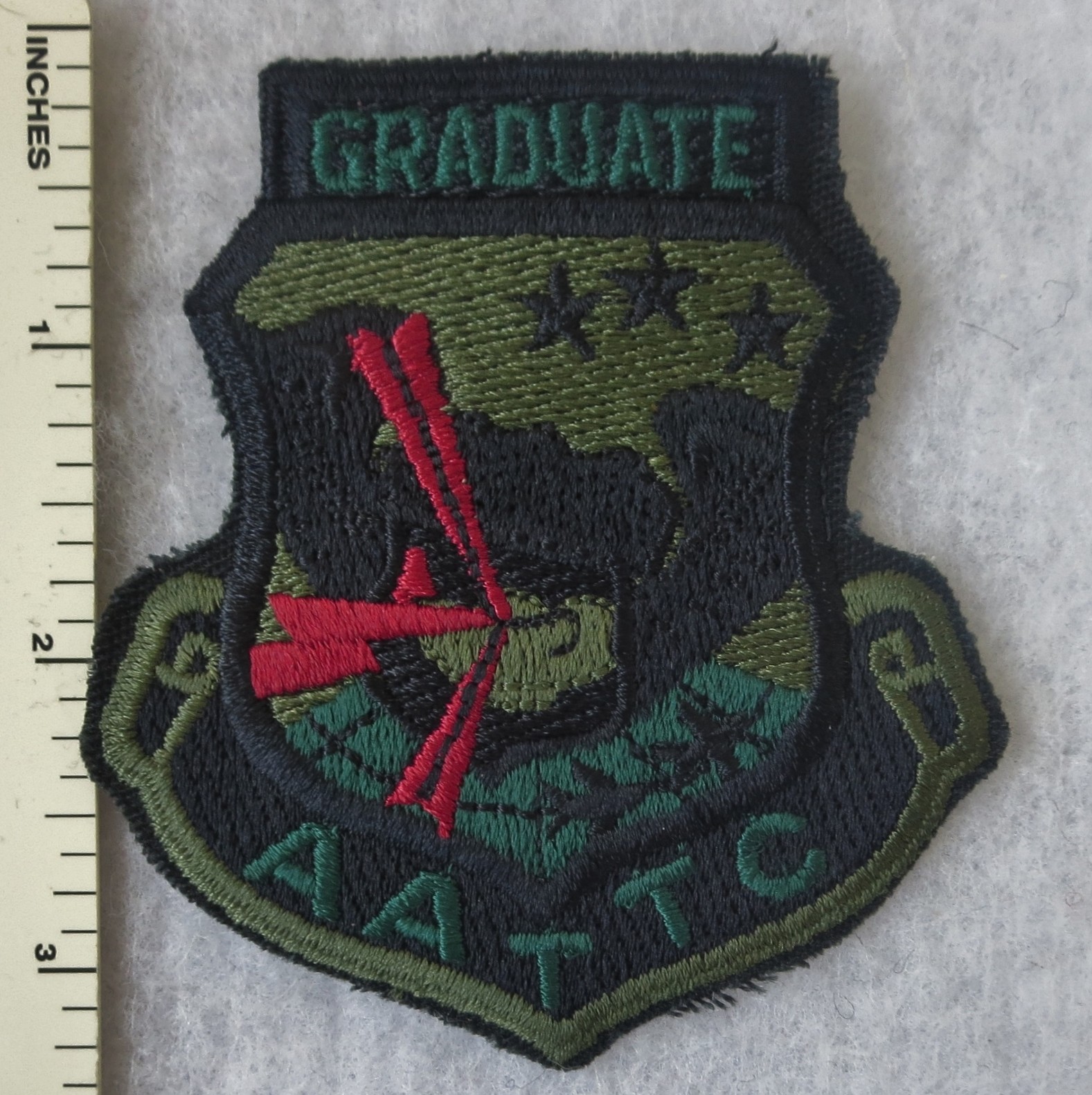 GRADUATE ADVANCED AIRLIFT TACTICS TRAINING CENTER US AIR FORCE PATCH ...