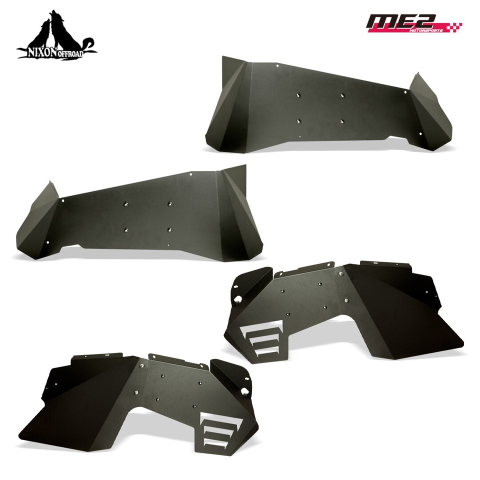 2007-2018 Front+Rear Inner Fender Liners For Jeep Wrangler JK Guard ...