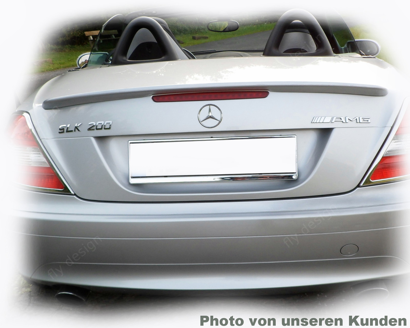 Mercedes Benz SLK R171 ABS SPOILER TRUNK LID LIP REAR WING BODYKIT ...
