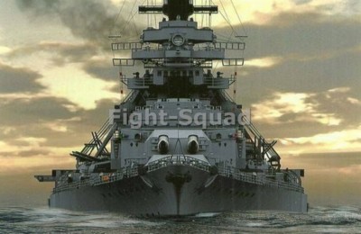 WW2 Picture Photo Bismarck largest battleship ever built by Germany ...