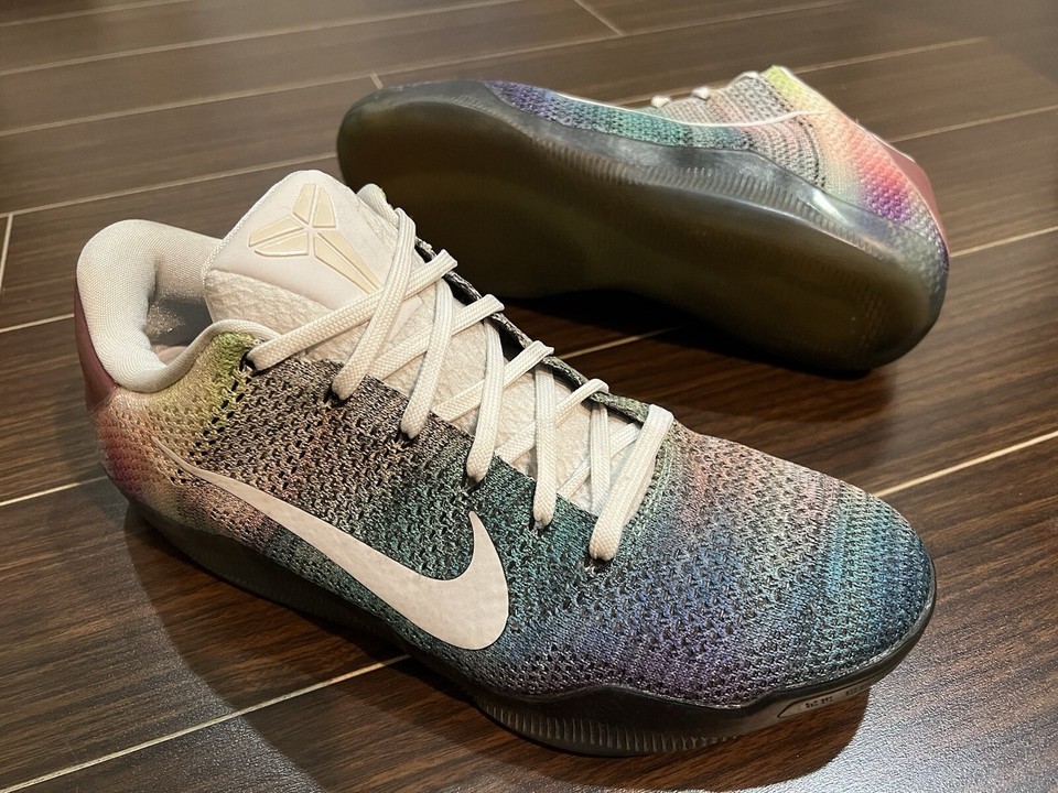 * RARE NIKE KOBE XI 11 ELITE LOW FLYKNIT PREMIUM ASG NIKE ID sz 11 * ...