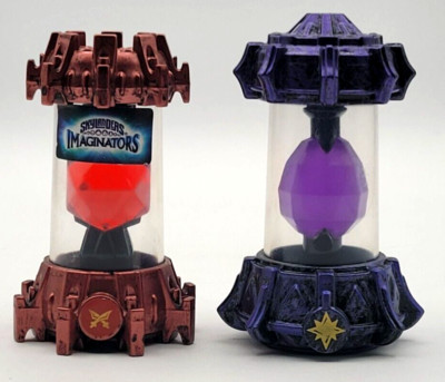 SKYLANDERS IMAGINATORS FIRE REACTOR & MAGIC LANTERN CREATION CRYSTALS ...