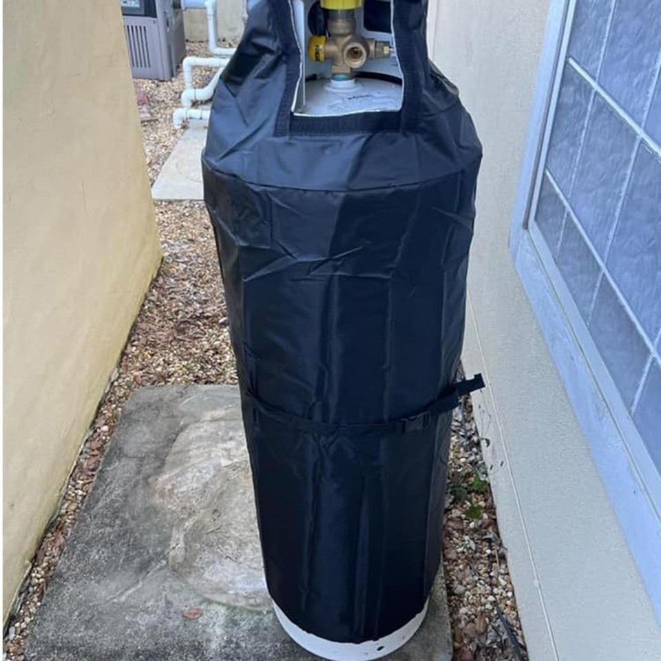 Cover Cylinder Cover Portable 600D Waterproof for 100 lb Tanks Dust ...