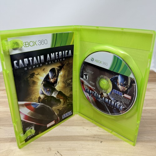 Captain America: Super Soldier (Microsoft Xbox 360, 2011) CIB / Very ...