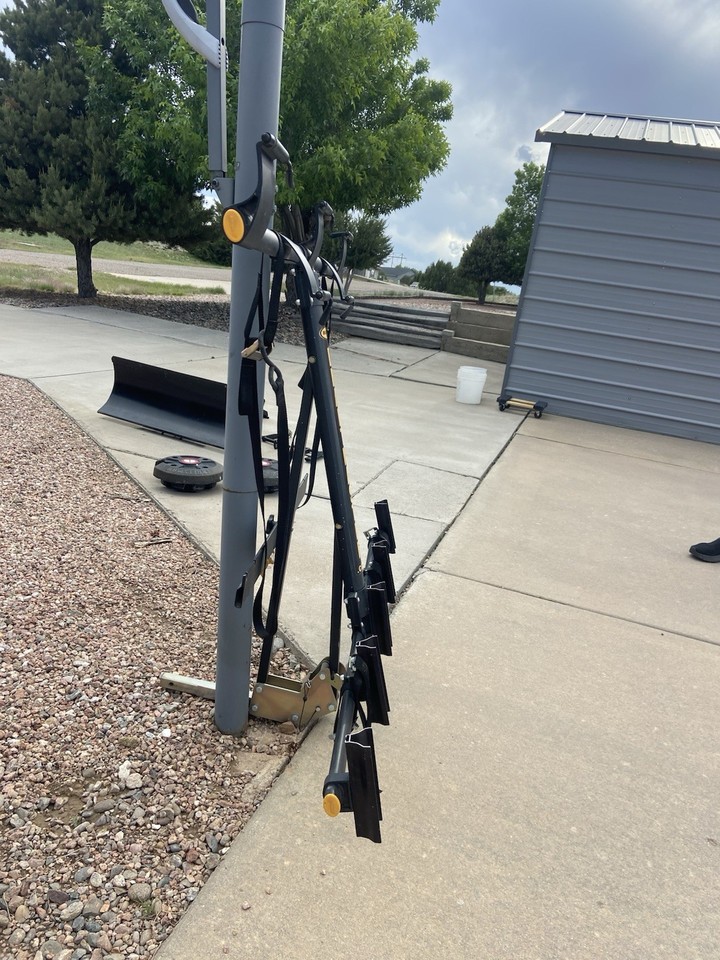 Atoc DraftMaster hitch mount cross arm bike rack | eBay