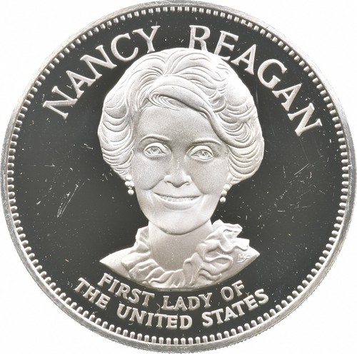 Sterling Silver - Nancy Reagan - - 925 - 33.1 Grams Round/Art Bar *727 ...