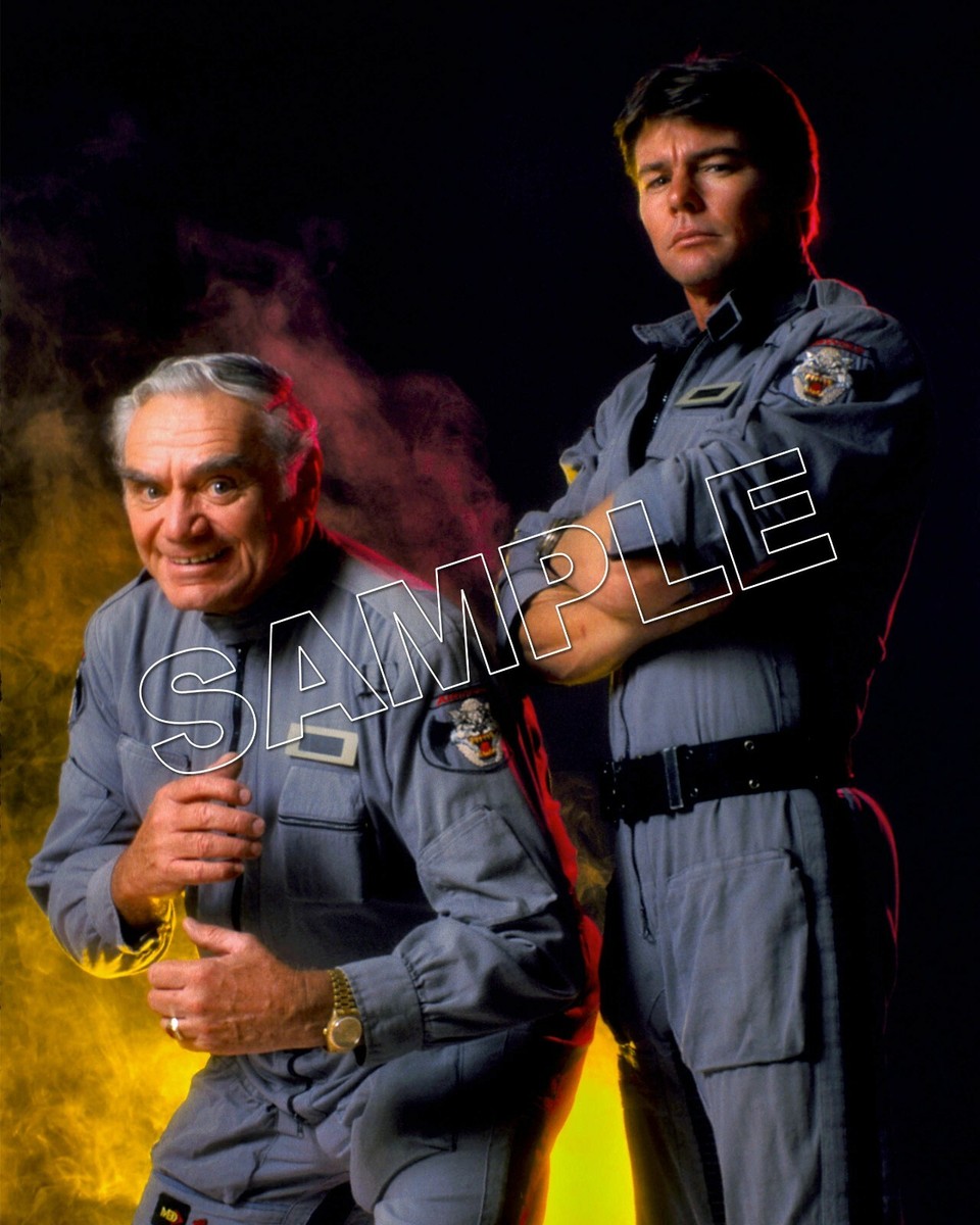 Ernest Borgnine Airwolf Airwolf TV Series Original 7x9 TV Photo Ernest