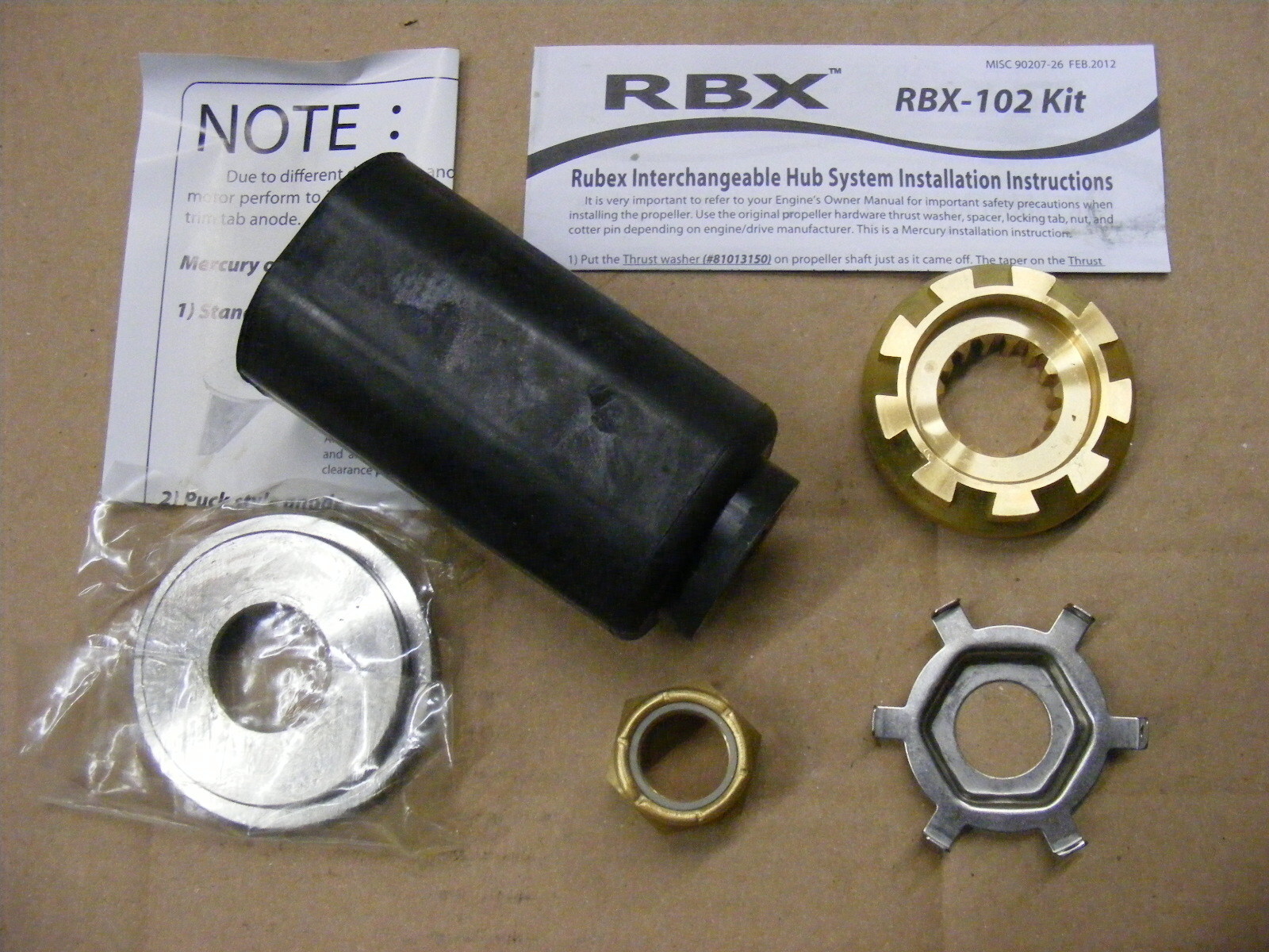 Mercury Mariner RBX-102 60-70-80-90-135-140-150-175-200 Solas Propeller ...