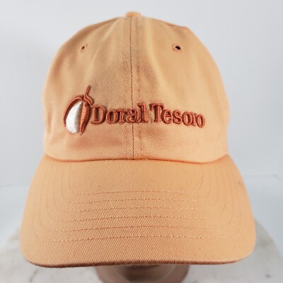 Doral Tesoro Hat Vintage Texace Cap Embroidered Logo Strap Back USA | eBay